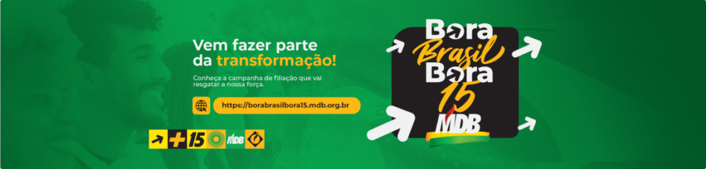 MDB – Movimento Democrático Brasileiro – Site oficial do MDB (Movimento ...